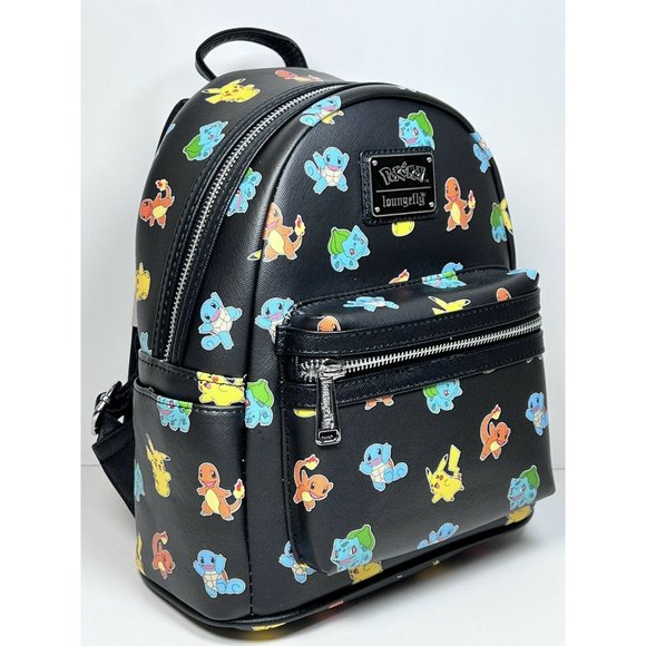 Loungefly | Bags | Loungefly Pokemon Starters Mini Backpack Nwt Pikachu ...